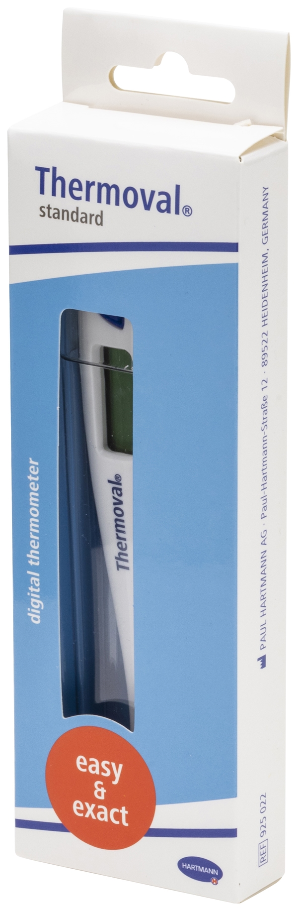 HARTMANN THERMOVAL THERMOMÈTRE DIGITAL STANDARD REF. 925022: teste e ...