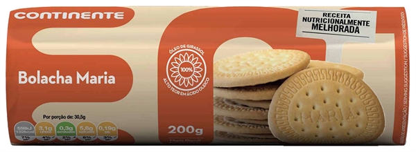 CONTINENTE BOLACHA MARIA: teste|DECO PROteste