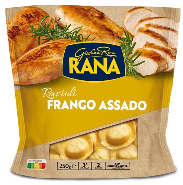 RANA RAVIOLI FRANGO ASSADO: teste|DECO PROteste